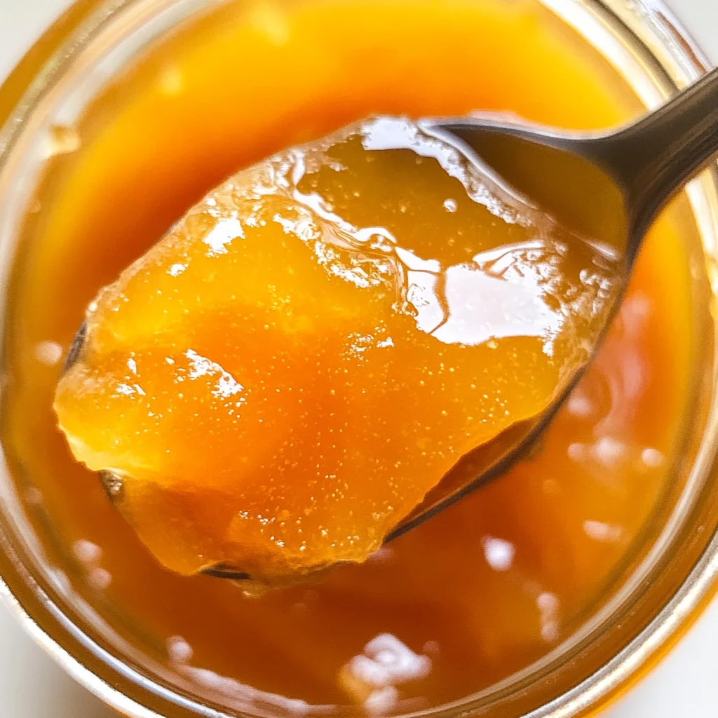 French Peach Jam Recipe