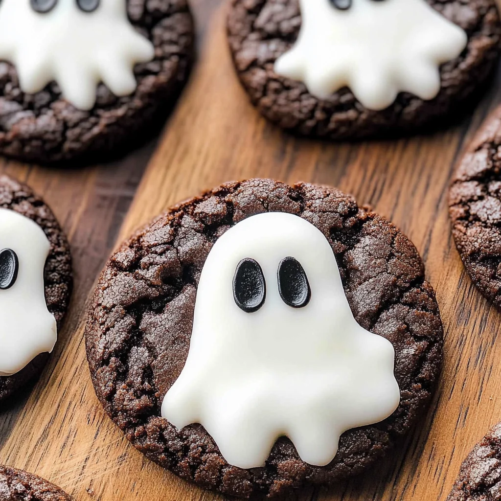 Ghost cookies: Easy and Irresistible Halloween Treats